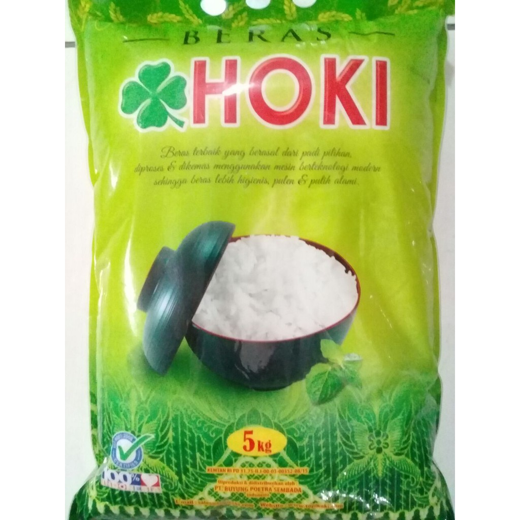 Jual BERAS HOKI 5 KG dari TOPI KOKI | Shopee Indonesia