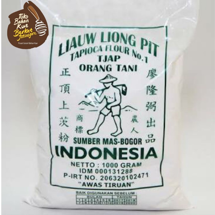 Jual TEPUNG TAPIOKA LIAW LIONG PIT 1 KG / SAGU TANI KARTONAN ( 10 PCS ...