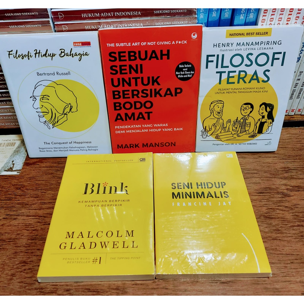 Jual Paket 5 Buku Motivasi Filosofi Hidup Bahagia Sebuah Seni Untuk ... Jual Paket 5 Buku Motivasi Filosofi Hidup Bahagia Sebuah Seni Untuk ...