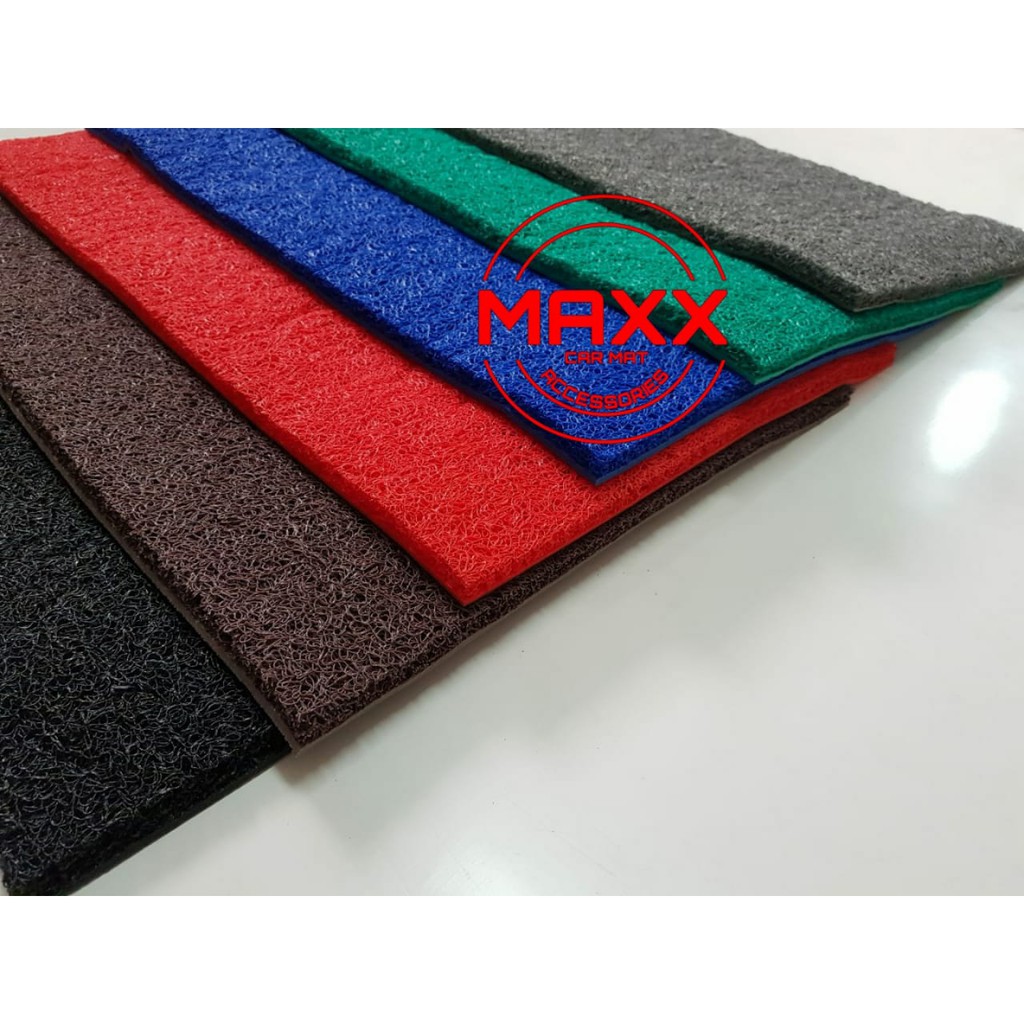 Jual Keset Karpet Karet PVC Mie/Bihun Syntetic Rubber Mat Single Colour ...