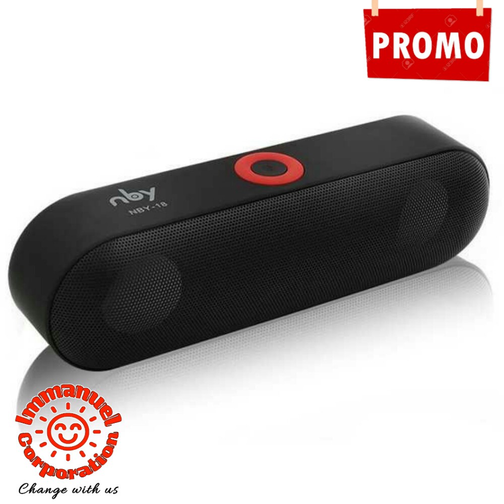 Jual NBY Portable Bluetooth Speaker dengan Port USB Micro SD Slot - NBY ...