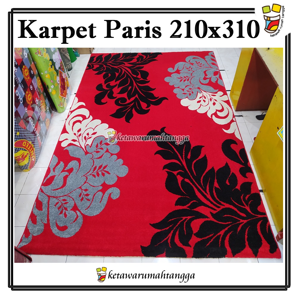Jual Karpet Paris Ukuran 210 x 310 Kualitas Super Bahan Sangat Tebal ...