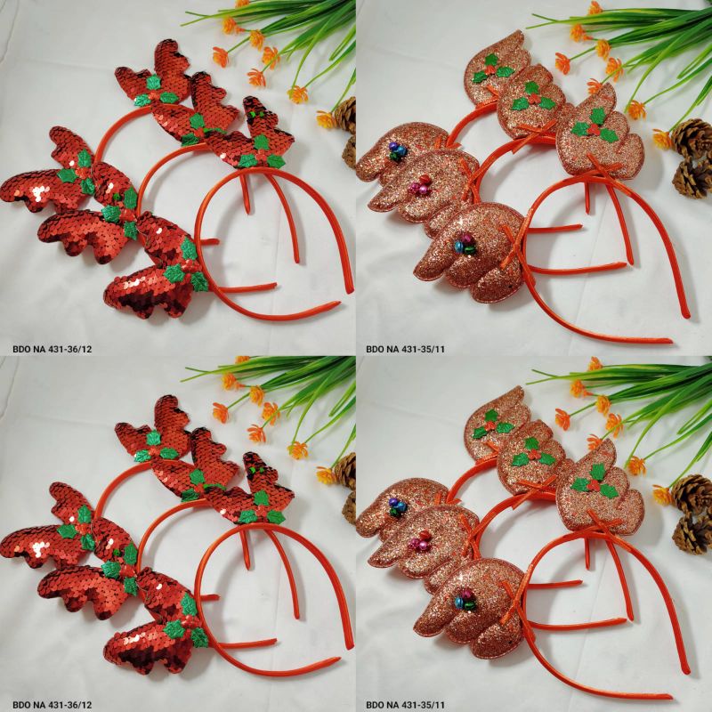 Jual Bando Anak Nuansa Natal Bando Tanduk Rusa Aksesoris Natal Bando ...