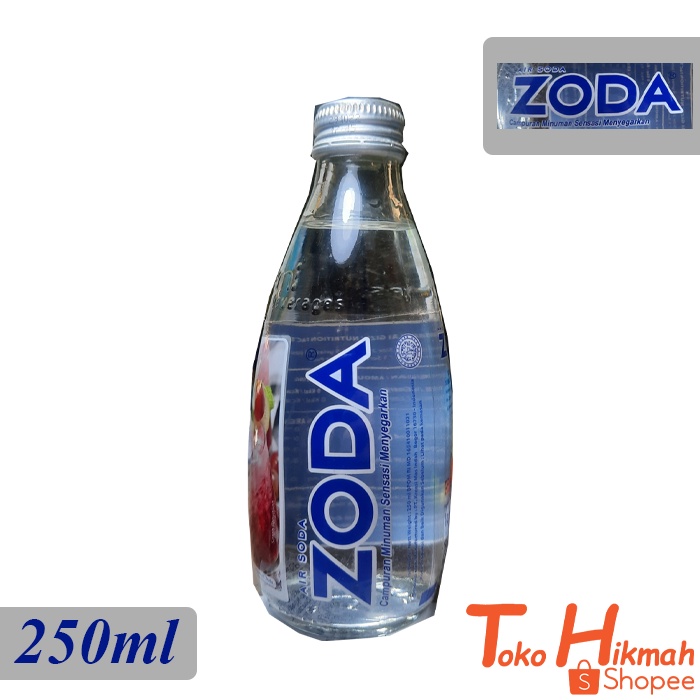 Jual Zoda Water / Air Soda / Botol 250 ml / 250ml | Shopee Indonesia