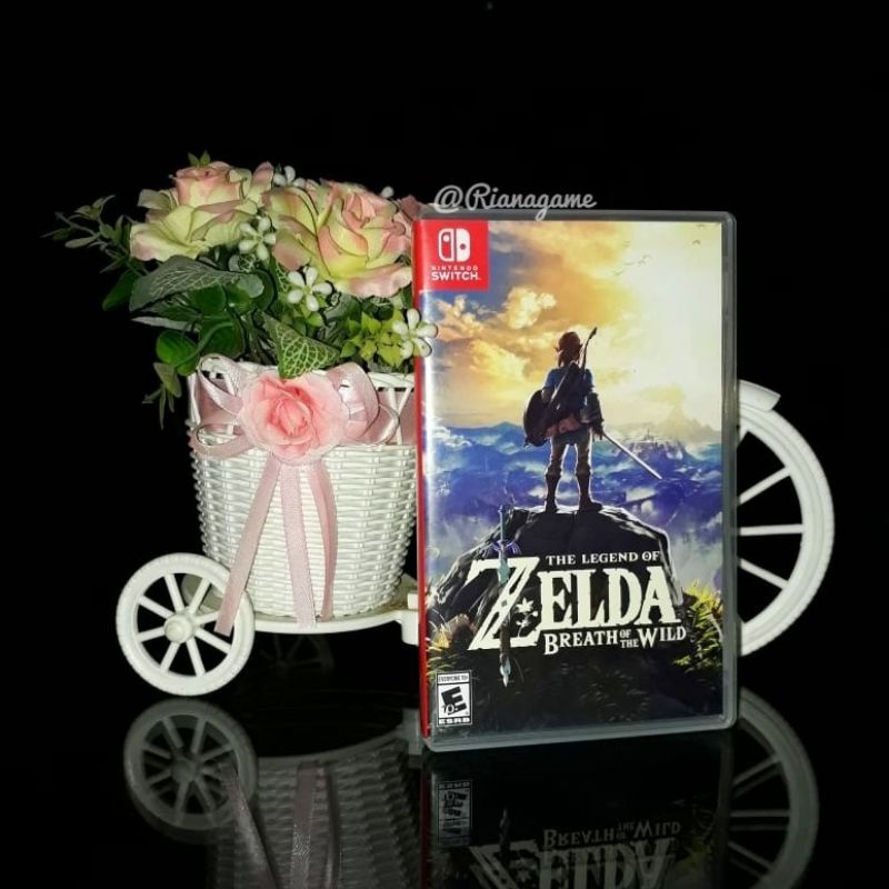 Jual Game Nintendo Switch The Legend of Zelda Breath of The Wild Game ...