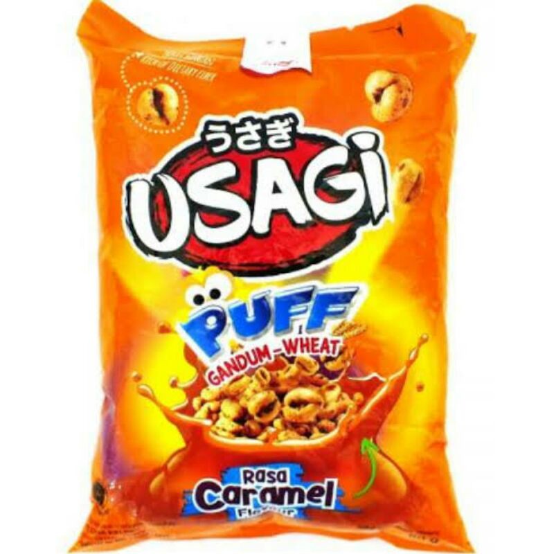 Jual usagi puff gandum wheat - caramel flavor. | Shopee Indonesia