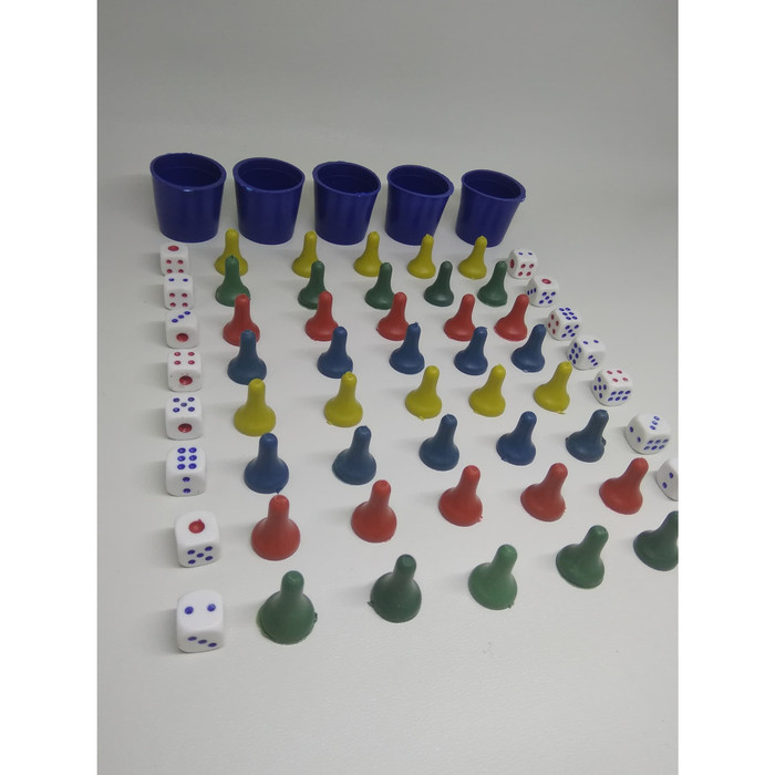 Jual MAINAN & HOBI BOARD GAME DE-31SET LUDO (16 PION + 1 DADU + 1 KOCOKAN ) | Shopee Indonesia