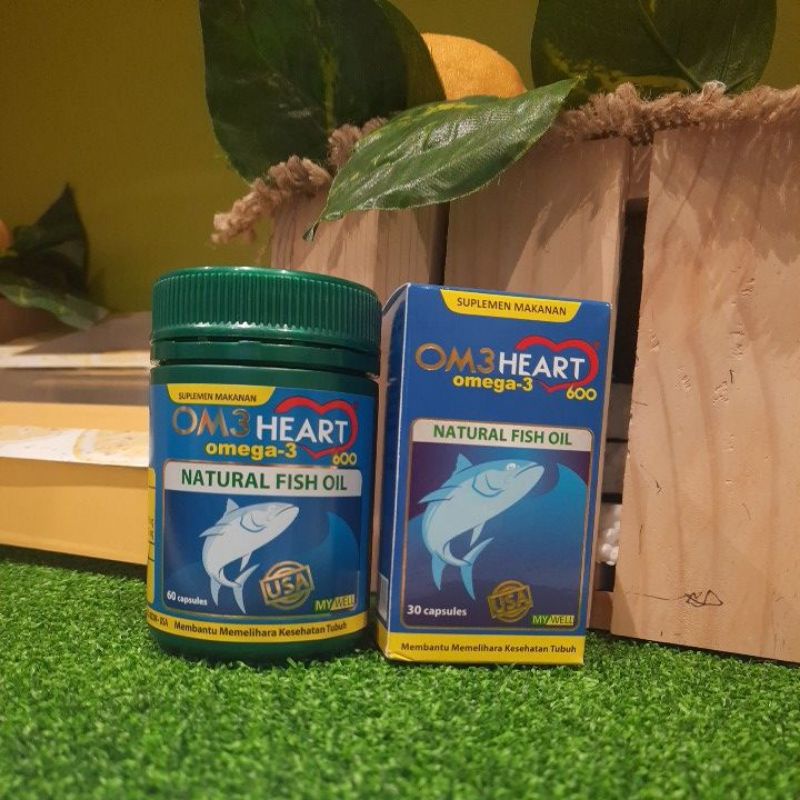 Jual Omehart omega 3 isi 60 & 30 kapsul | Shopee Indonesia