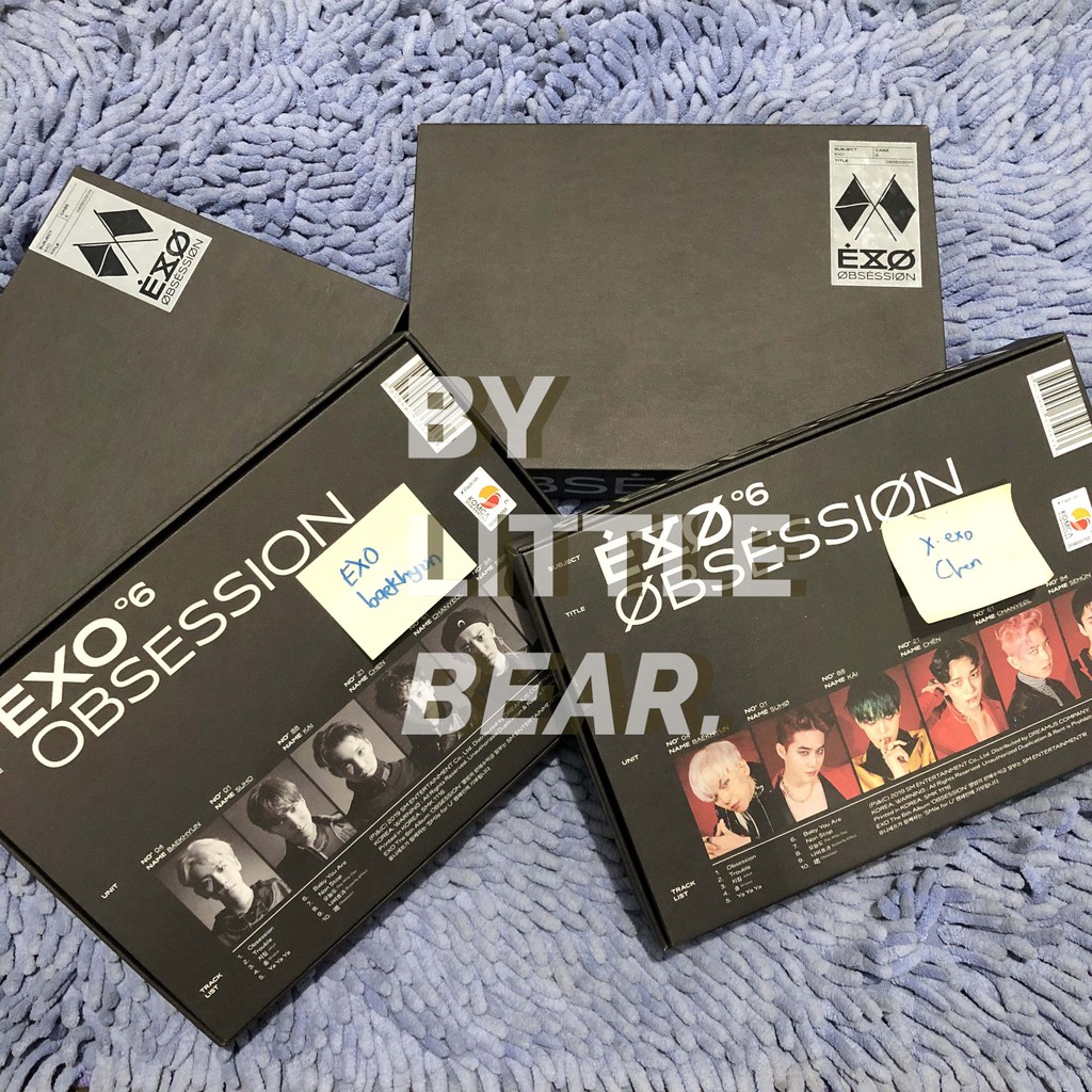 Jual Obsession EXO Complete Album | Shopee Indonesia