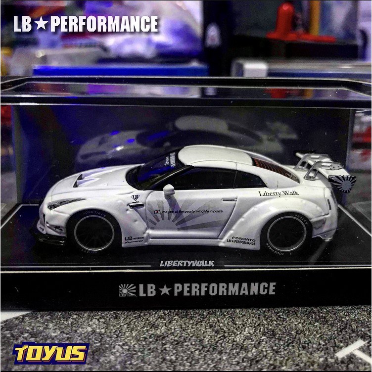 Jual LB Performance - NISSAN GTR WHITE | Shopee Indonesia