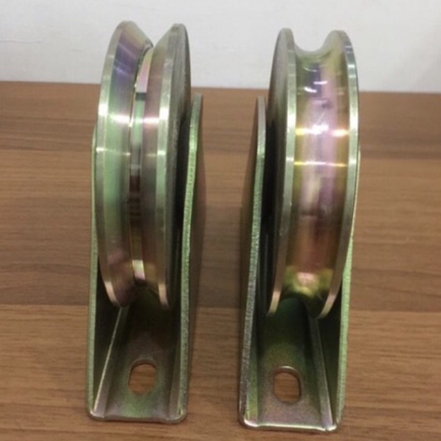 Jual Roda pagar 4” inchi 100mm roda pintu besi ( paret besi siku ...