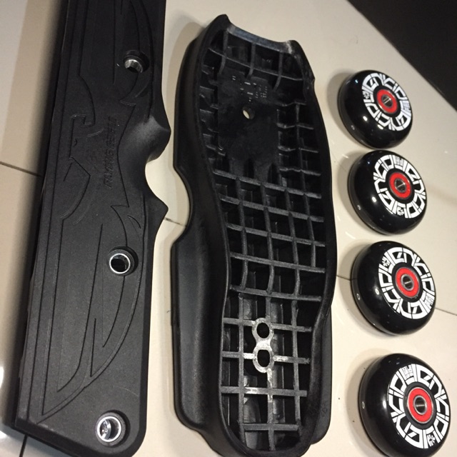 Jual soulplate dan frame set inline skate flying eagle enkidu | Shopee Indonesia