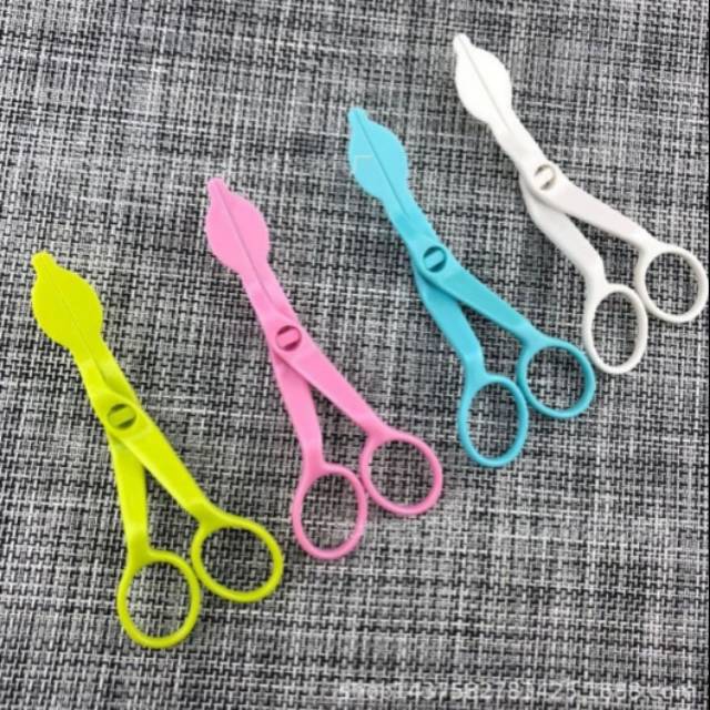 Jual Gunting mawar alat dekorasi kue scissors baking gadget plastik ...