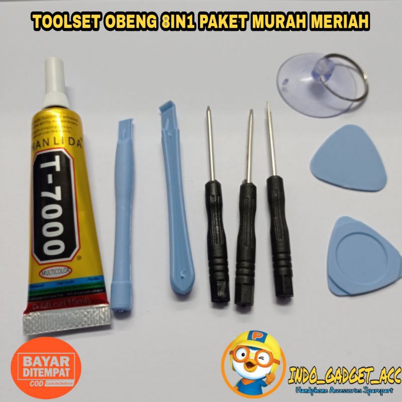 Jual TOOLSET OBENG 8 IN 1 UNTUK BUKAN SEMUA JENIS HP MURAH MERIAH ...
