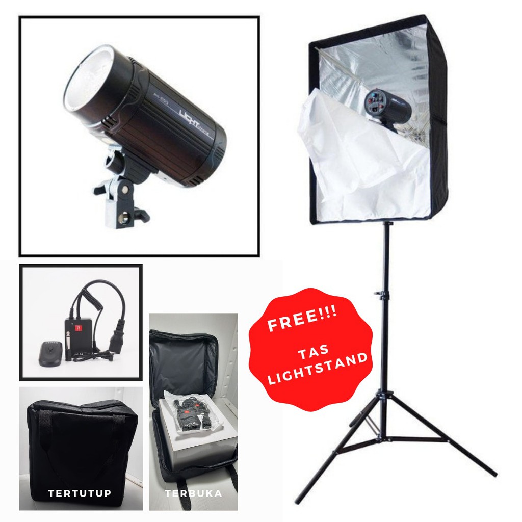 Jual Paket Lampu Studio 250W - Softbox umbrella - lampu studio wedding ...