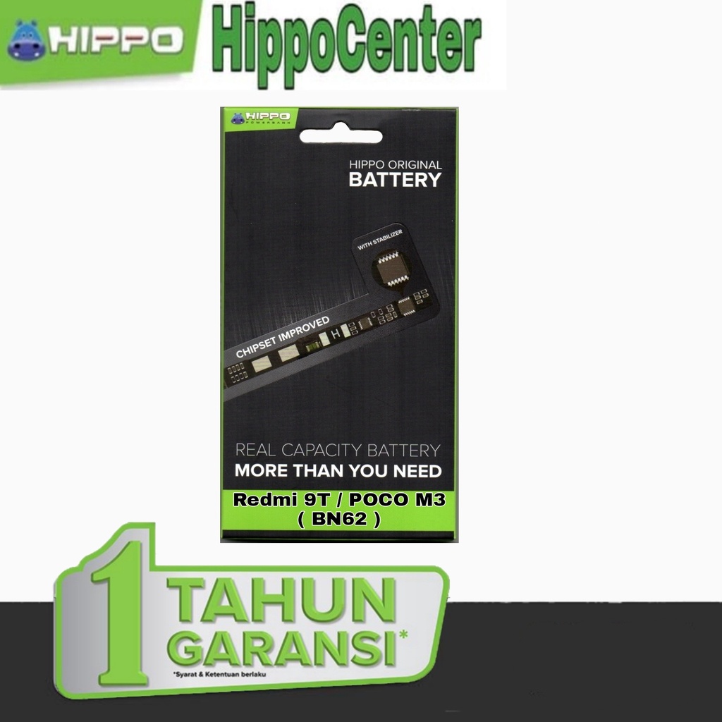 Jual [ HIPPO BN 62 ] - BATTERY HIPPO BN62 BATRE Baterai Hippo Xiaomi ...