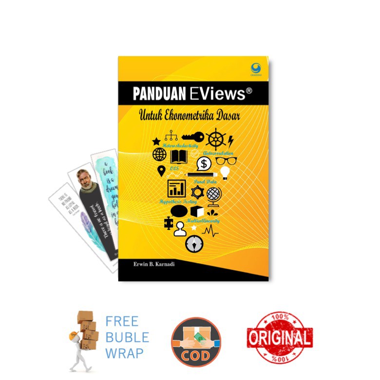 Jual Panduan Eviews Sederhana Untuk Ekonometrika Dasar + Cd (CL ...