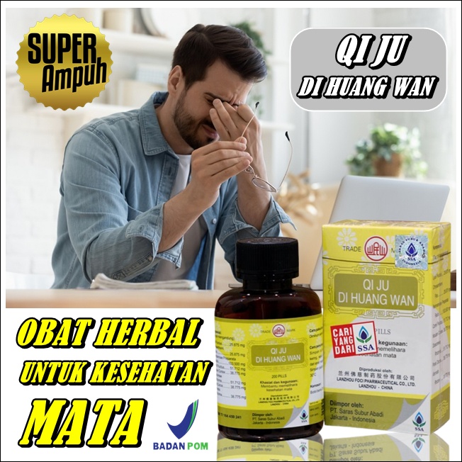 Jual AMPUH Obat mata kering dan lelah suplemen mata minus herbal cina ...