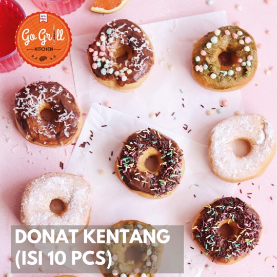 Jual Donat Kentang PREMIUM (isi 10 Pcs) | Shopee Indonesia