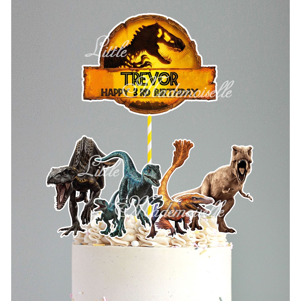 Jual Topper Cake Jurassic World / dinosaurus | Shopee Indonesia