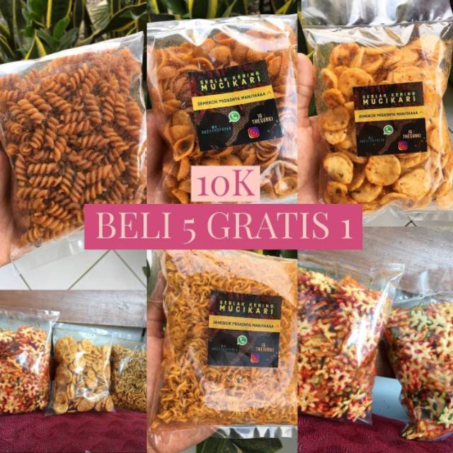 Jual SEBRING SEBLAK KERING THE SURKI PAKET 5 GRATIS 1 | PEDAS GURIH ...
