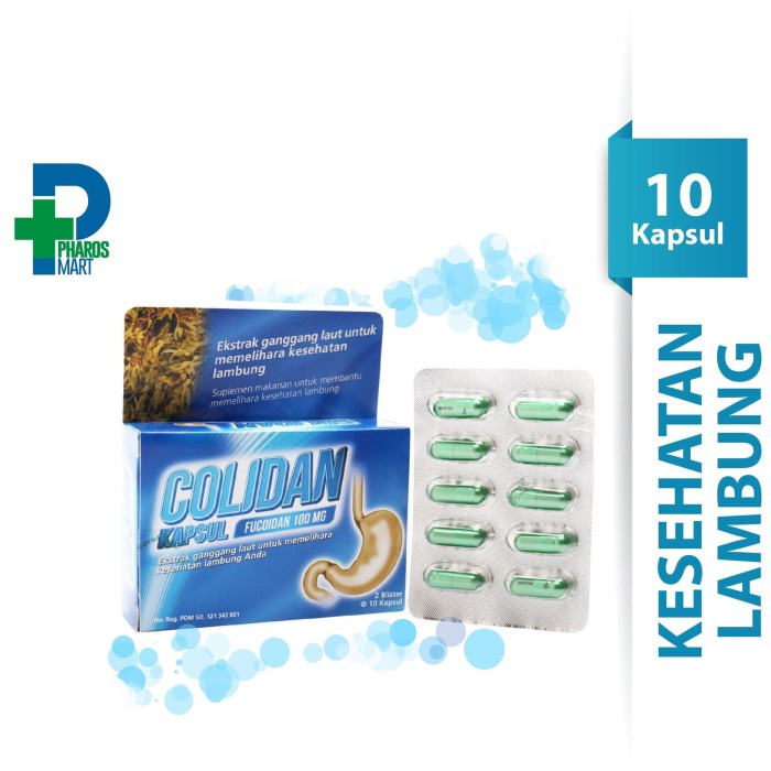 Jual Lainnya-Penyakit-Pencernaan-Obat- Colidan Fucoidan 100 Mg 1 ...