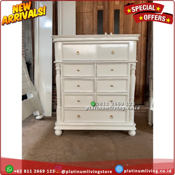 Jual Drawer Minimalis Klasik Cat Duco, Bufet Laci Duco Klasik Mewah ...