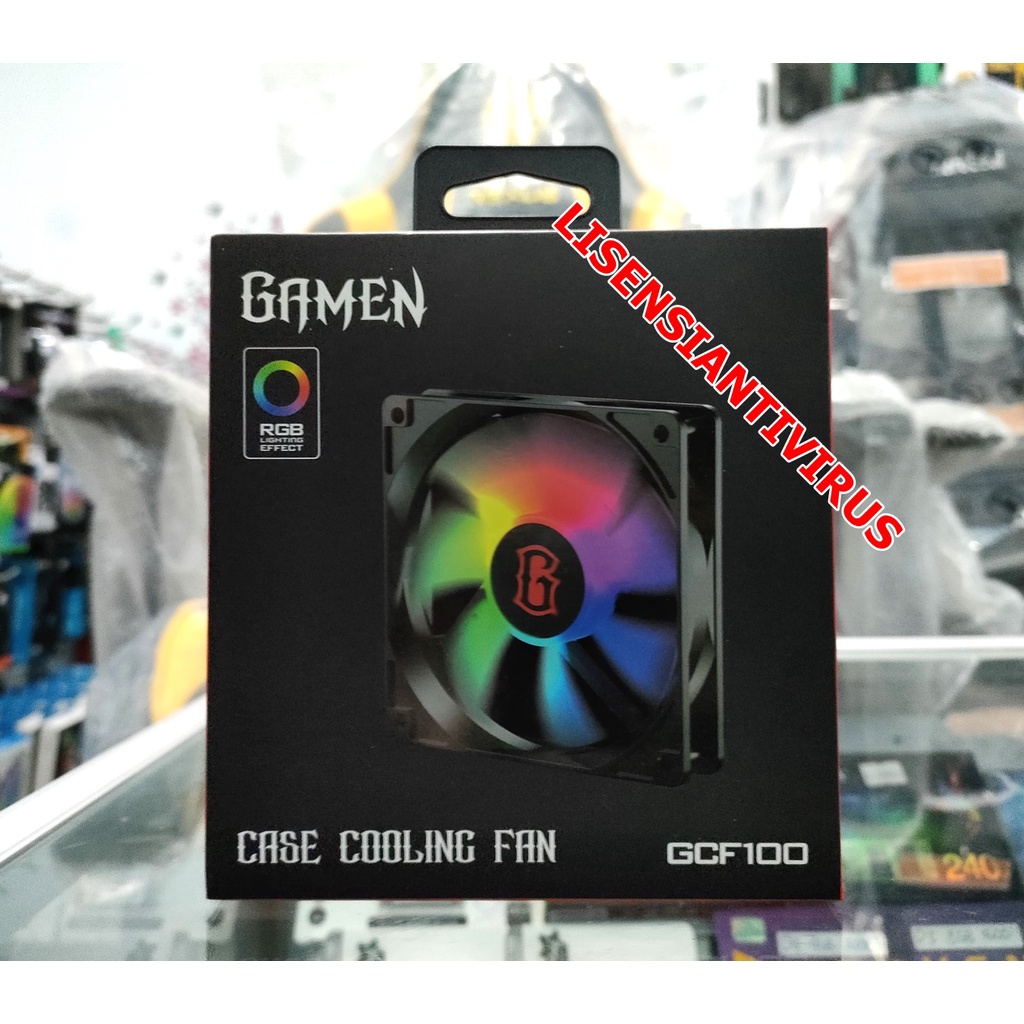 Jual FAN GAMING GAMEN GCF100 FAN RGB PC FAN MURAH KOMPUTER RAKITAN ...