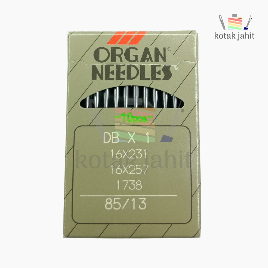 Jual Jarum DBX1 mesin jahit highspeed besar industrial jarum 1 merk ORGAN industri konveksi ...