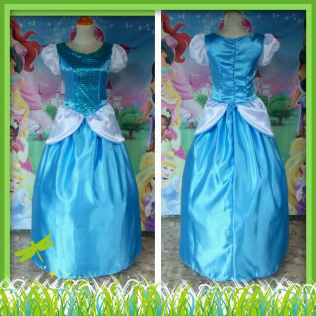 Jual Princess Cinderella Dewasa/Baju Kostum Princess Cinderella/Cosplay ...