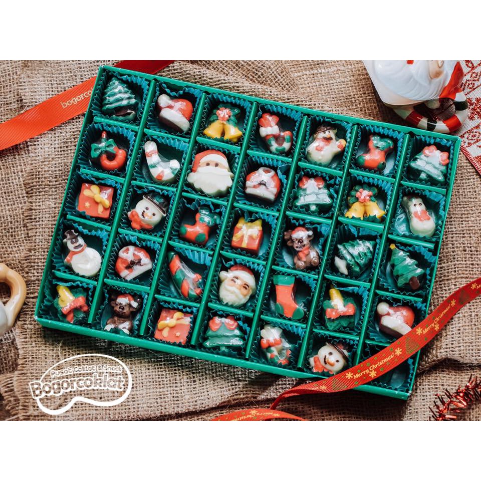 Jual Coklat Natal Sekat 35 / Parsel Natal | Shopee Indonesia