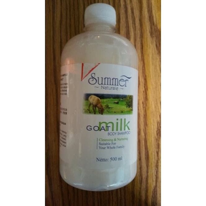 Jual 500ml Sabun Summer Goat Milk / Susu Kambing Malaysia Refill Botol ...