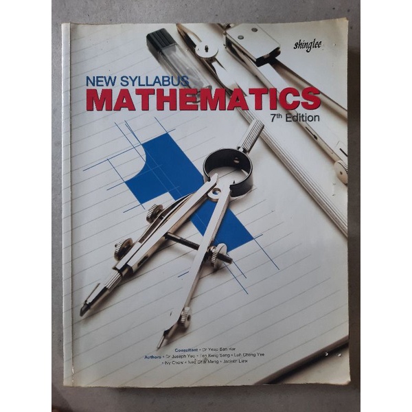 Jual New Syllabus Mathematics 1 7th Edition Textbook & Workbook (1 Set ... Jual New Syllabus Mathematics 1 7th Edition Textbook & Workbook (1 Set ...