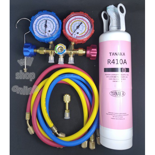 Jual PAKET ALAT PENGISIAN GAS PENDINGIN ISI PREON AC RUMAH R410 MURAH ...