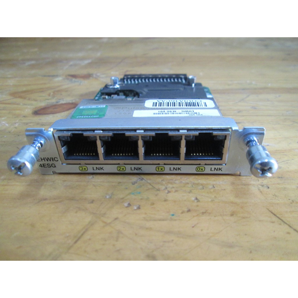 Jual Modul Cisco 4 Port Gigabit EHWIC -4ESG | Shopee Indonesia