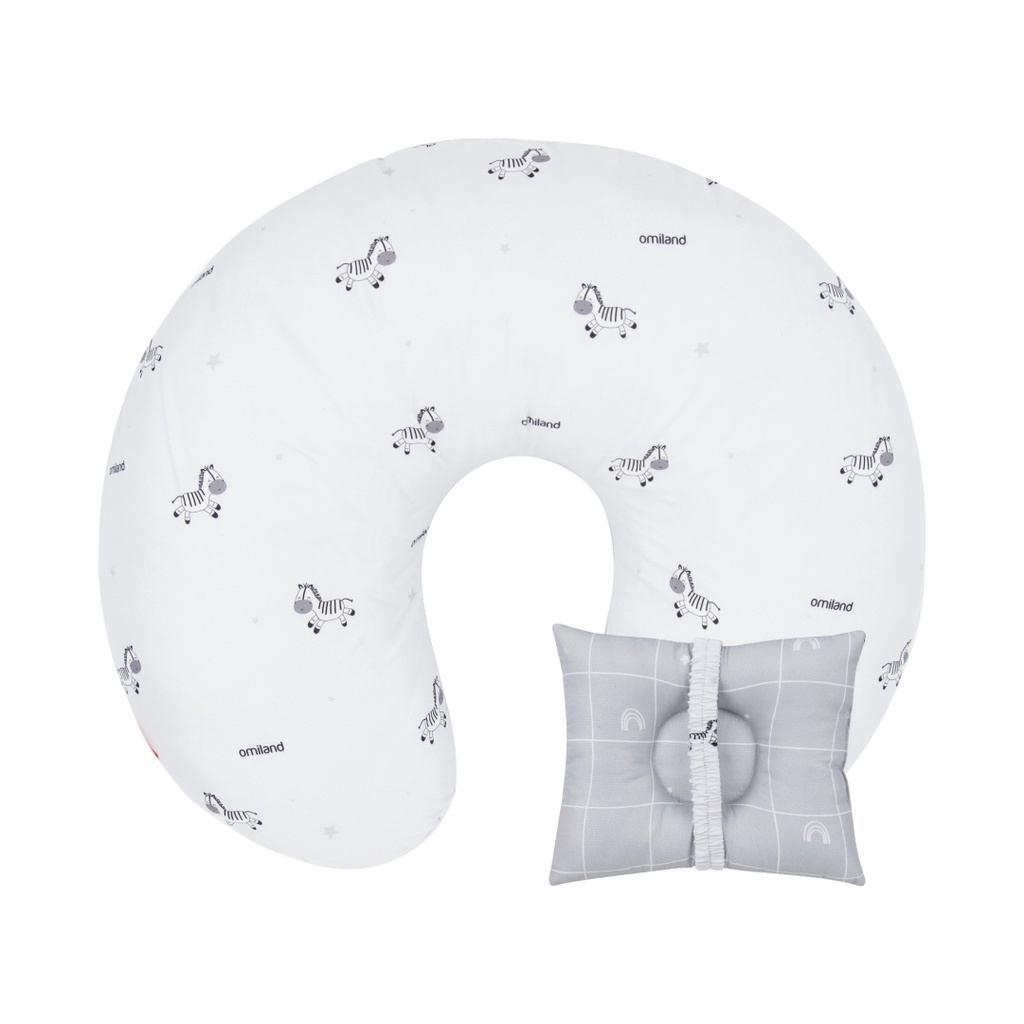 Jual Omiland Bantal Ibu Menyusui + Bantal Lengan Zebra Series - OB31211 ...