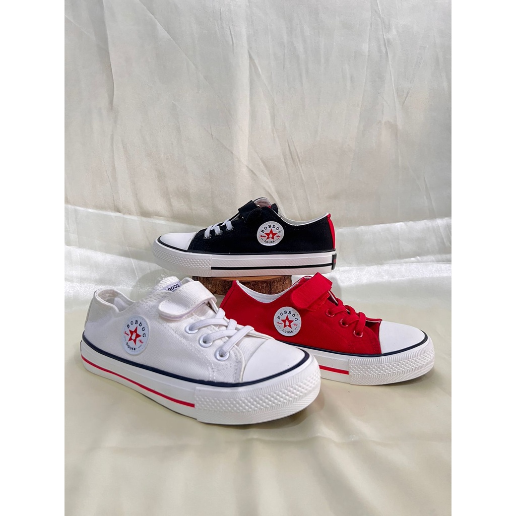 Jual Sepatu Sneaker Low Sekolah Sepatu Main Anak-Anak Ukuran 26-37 SA ...