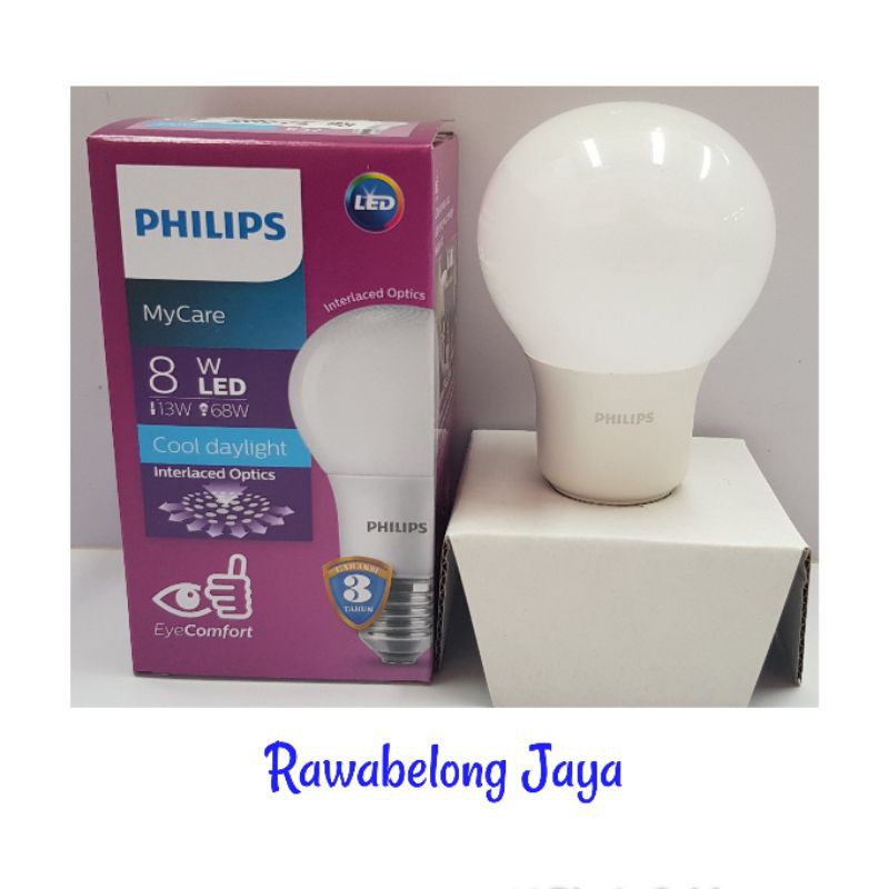 Jual Lampu Philips LED 8 watt | Shopee Indonesia