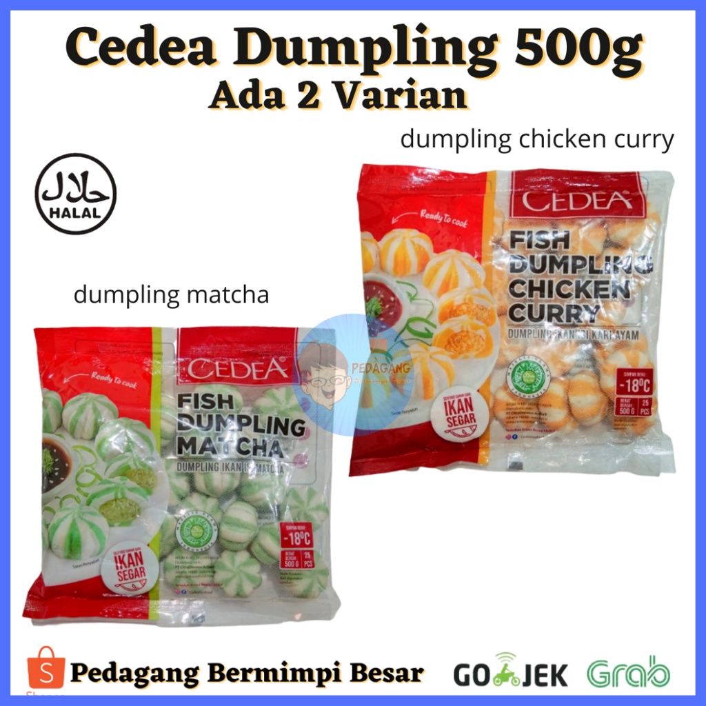 Jual CEDEA DUMPLING 500G/ Ada 2 Varian / Dumpling/ Dumpling Seafood ...