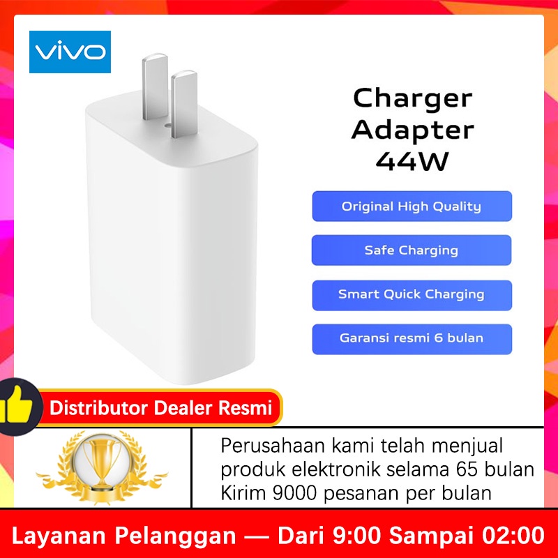 Jual vivo Original Charger Adapter 33W / 44W Vivo Cable Charger ...