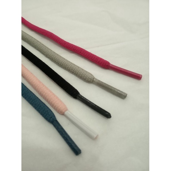 Jual tali sepatu oval/sneakers/tali sepatu bulat polos per pasang ...