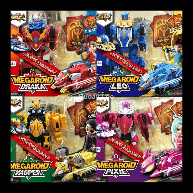 Jual Promo! Monkart Megaroid Draka Leo Vasper Pixie Rarrken Dante Zero ...