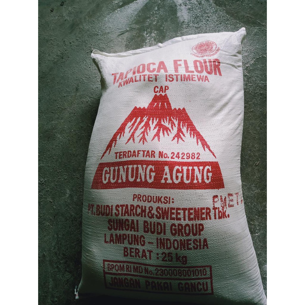 Jual TAPIOKA GUNUNG AGUNG 25KG | Shopee Indonesia