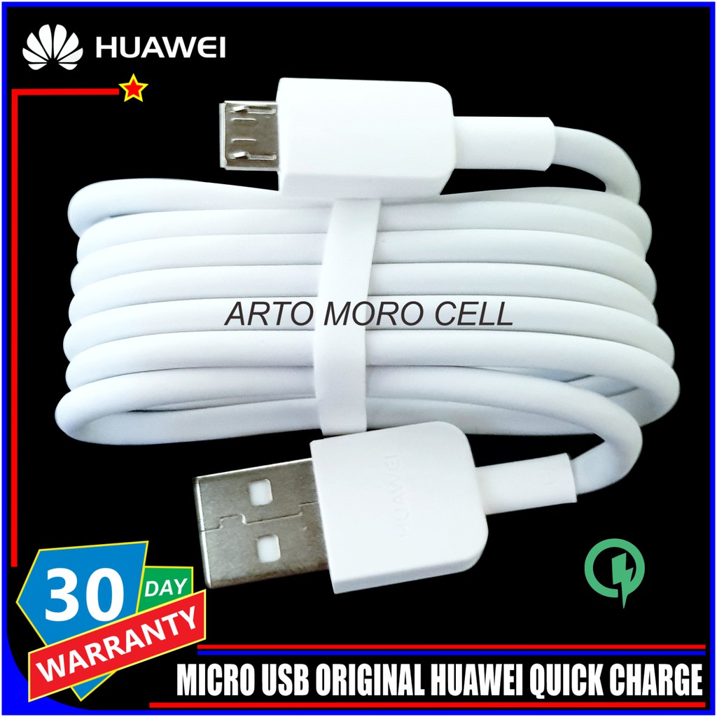 Jual Kabel Data Huawei ORIGINAL 100% Micro USB Fast Charging | Shopee ...