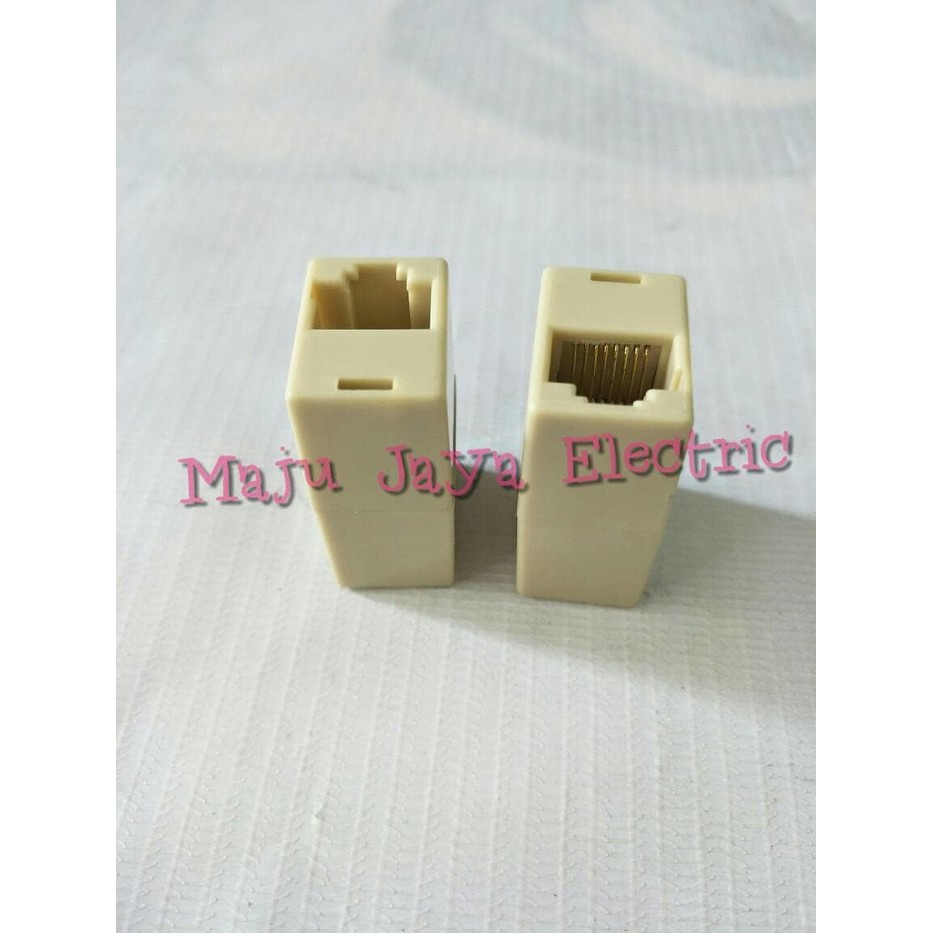 Jual Sambungan Kabel LAN UTP RJ45 Internet Konektor RJ-45 Barel ...