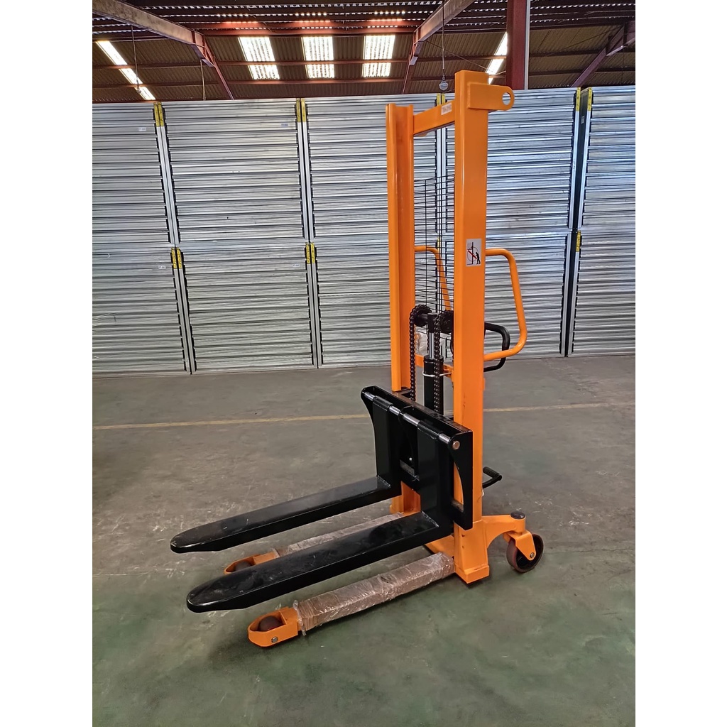 Jual Alat Angkat Barang Hand Stacker Lift Forklift 1 ton x 1,6 m - C ...