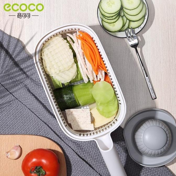 Jual P1G1 Parutan Sayur Ecoco Slicer Peeler Pemotong Sayuran dan Buah ...