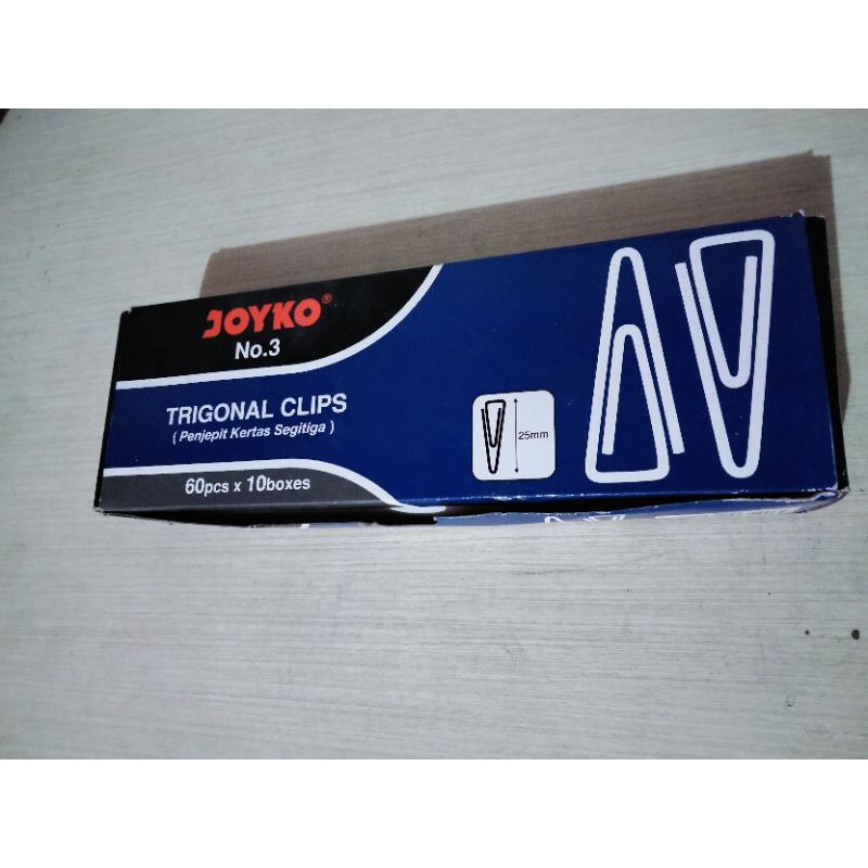 Jual Penjepit kertas paperclip Joyko No.3 | Shopee Indonesia