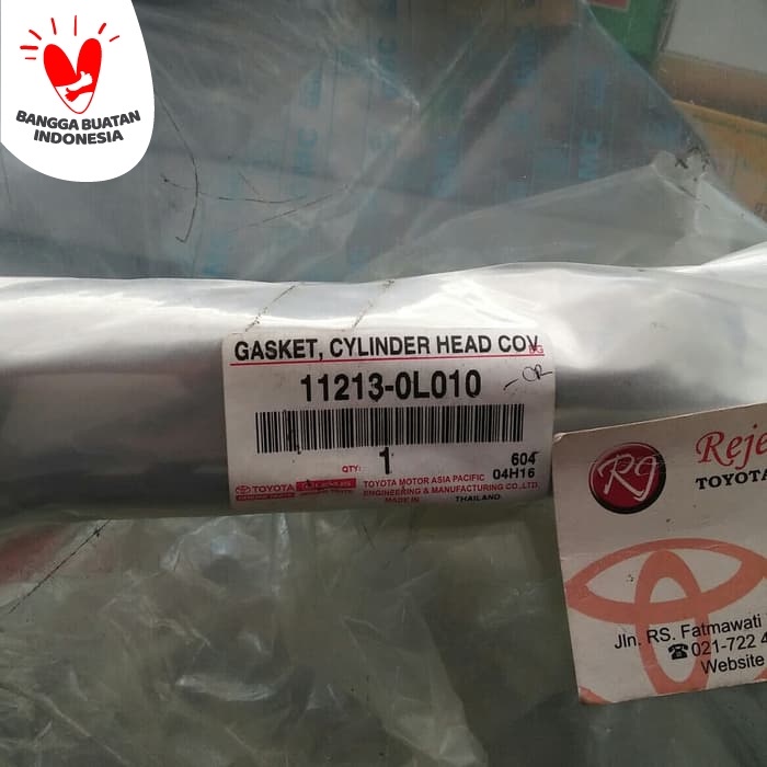 Jual Packing Tutup Klep / Seal Cover Valve Innova Fortuner Hilux Diesel ...
