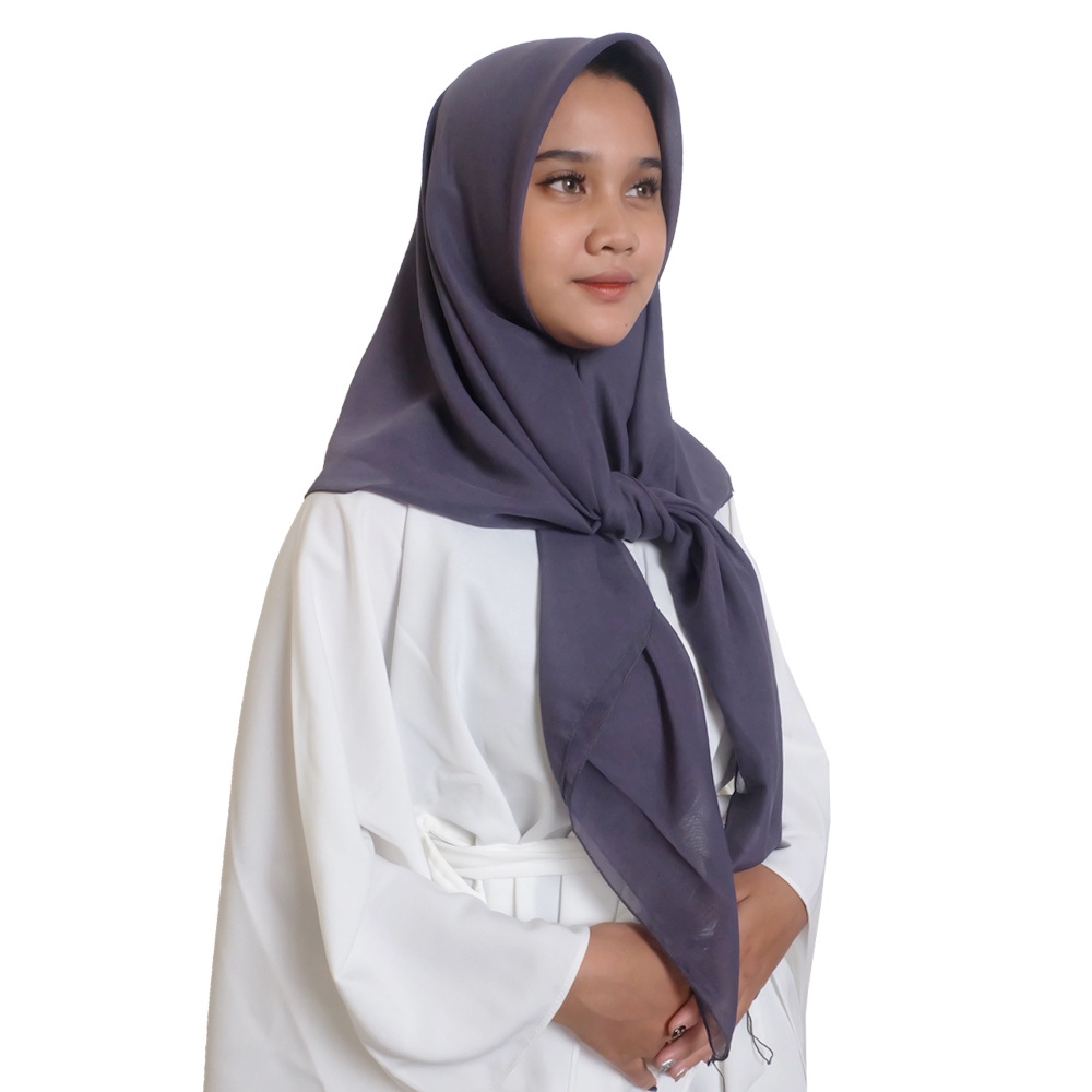 Jual Fashion Official - Kerudung Segi Empat Bella Square Jilbab Segiempat Paris Polos Premium ...